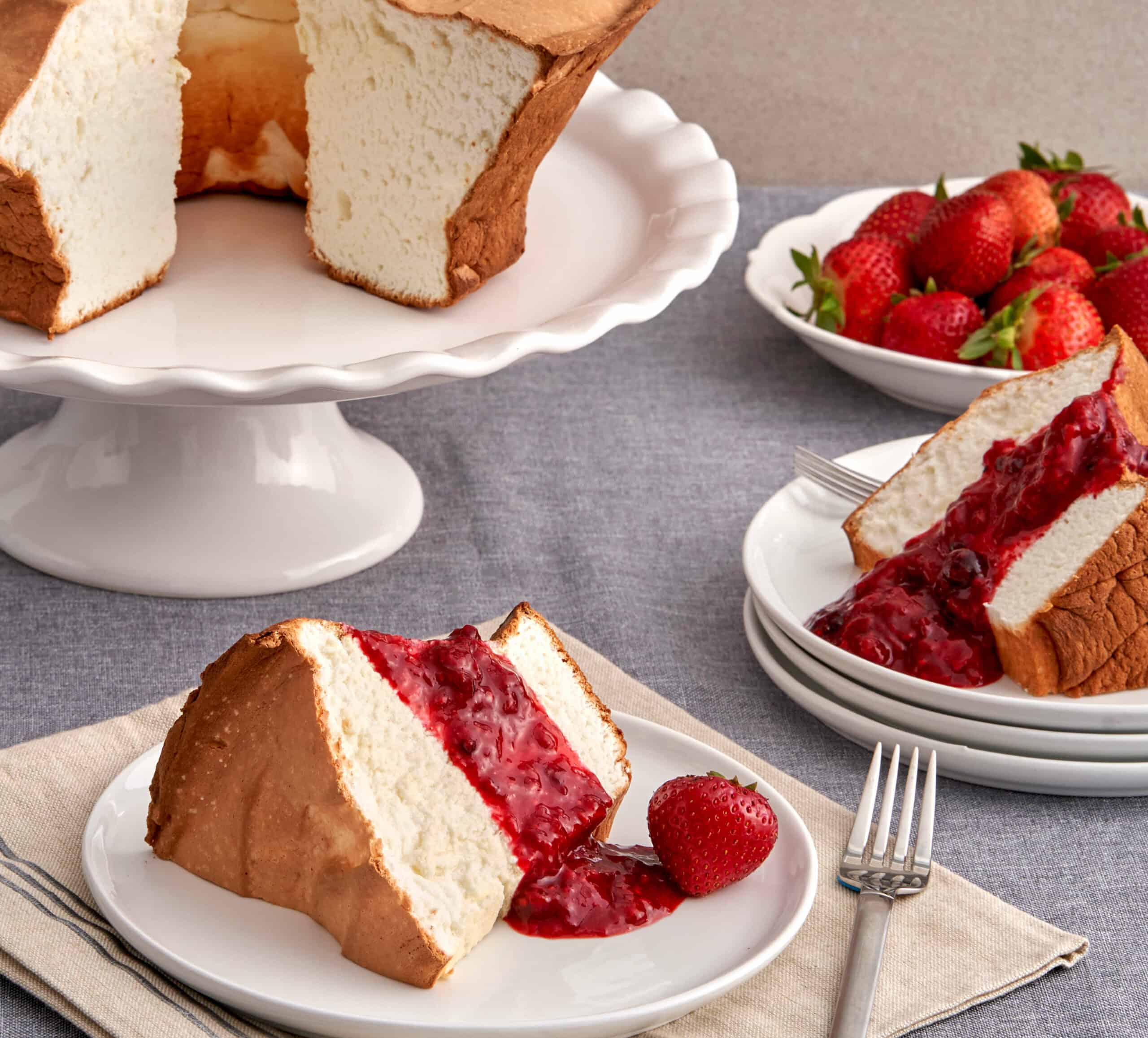 No Yolking™ Gluten-Free Protein Angel Food Cake - Muskoka Mornings